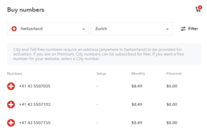 Buy phone numbers - Sonetel