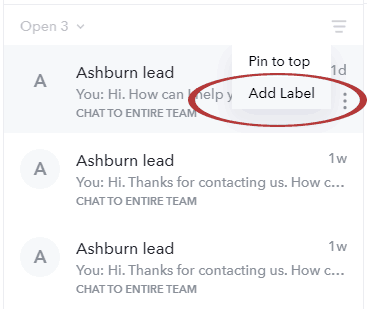 Adding Labels to conversations and messages - Sonetel